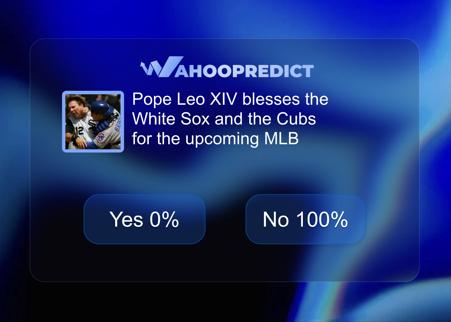 Pope Leo XIV blesses the White Sox and the Cubs for the upcoming Major ...