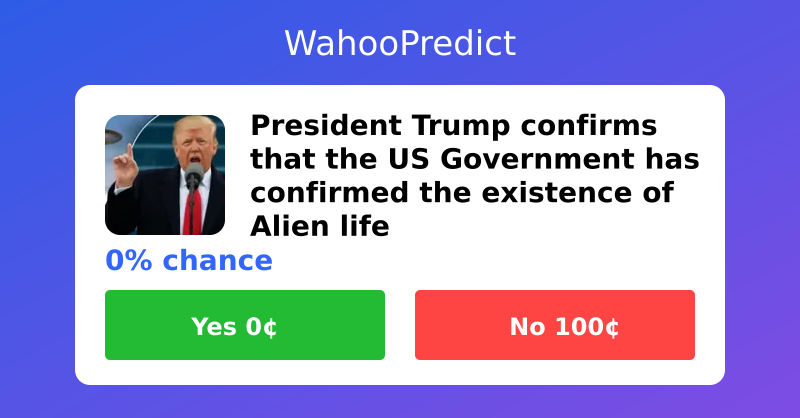 President Trump confirms that the US Government has confirmed the ...