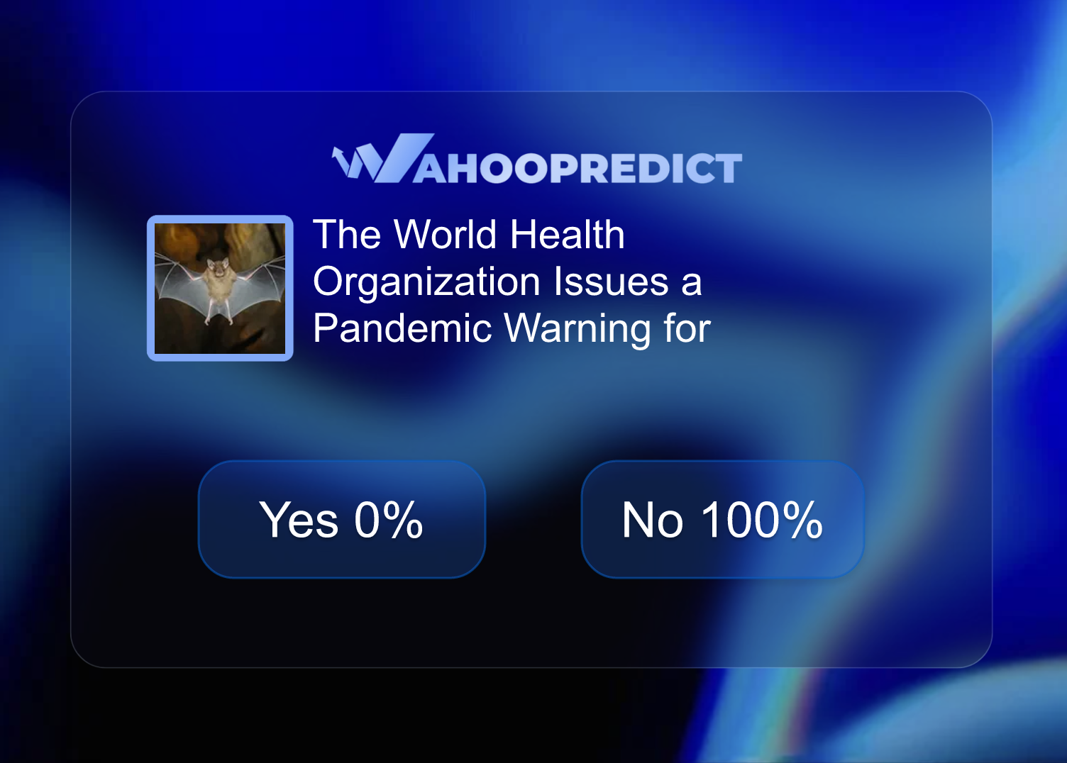 WHO Issues a Pandemic Warning for HKU5-CoV-2 - Predict on WahooPredict
