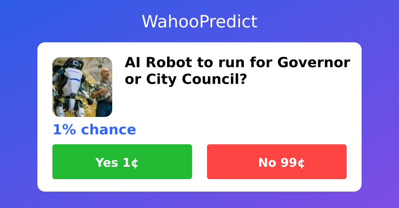 Will a bill be introduced in any US state legislature to allow an AI ...